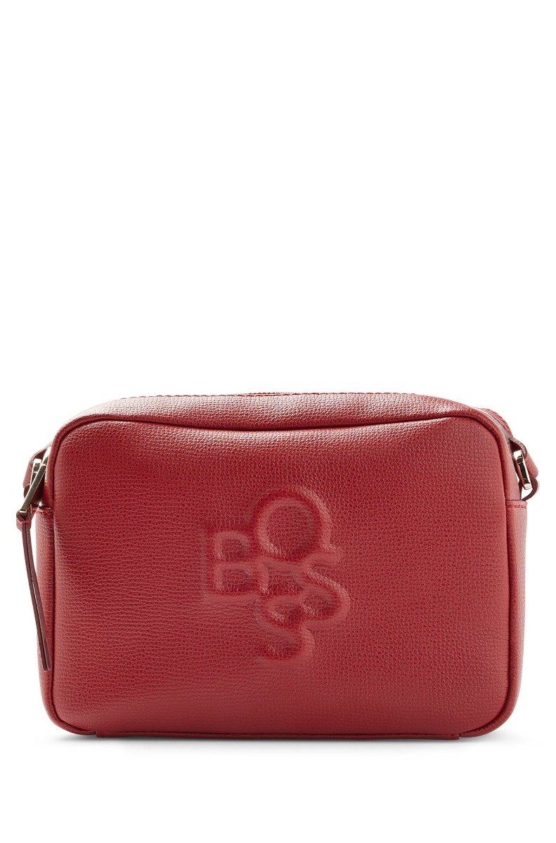 BOSS Shopper Celia Crossbody Medium Red