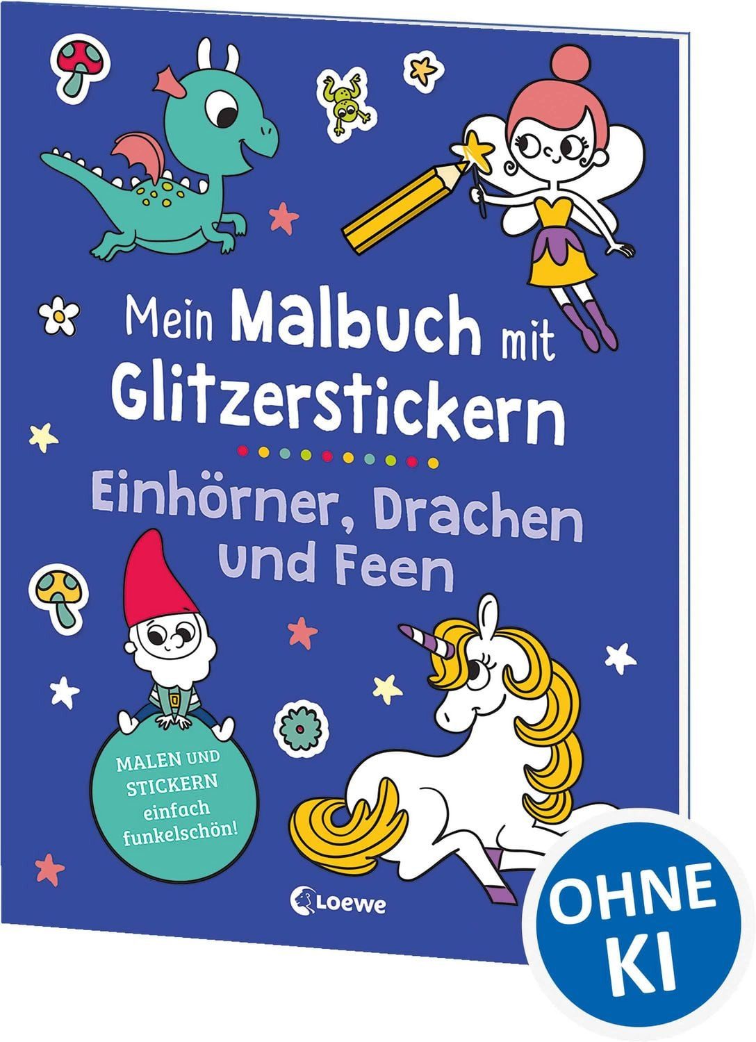 TRÖTSCH - Malbuch Entspanntes Malen Zauberwald Malbuch Ausmalbuch Besc ...