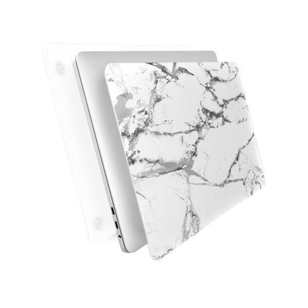 Mygadget Laptop Hülle Hülle Hardcase Marmor Schutzhülle Hartschale