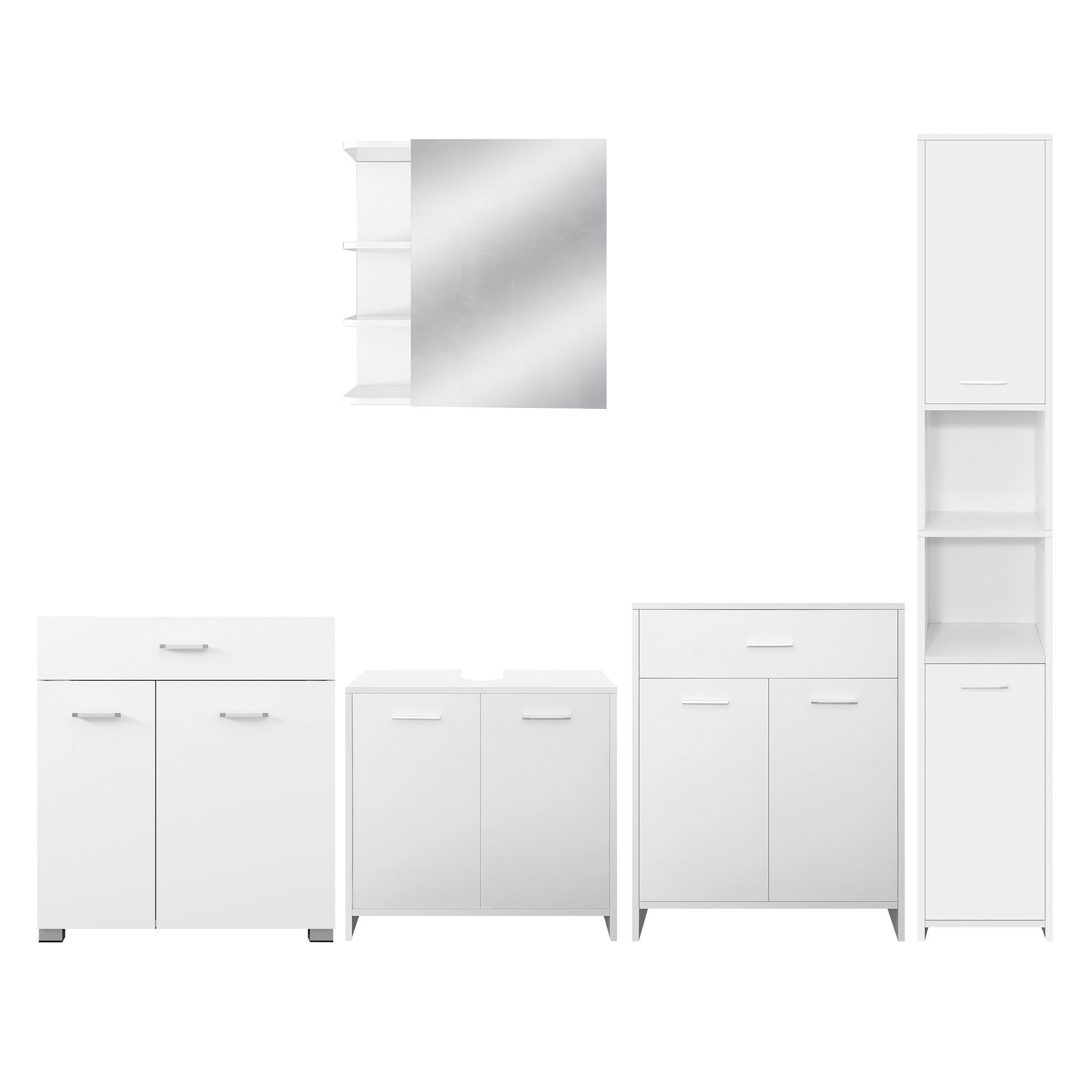 Ml Design Badezimmer Set Badmöbel Set Badezimmerset Badezimmerschrank