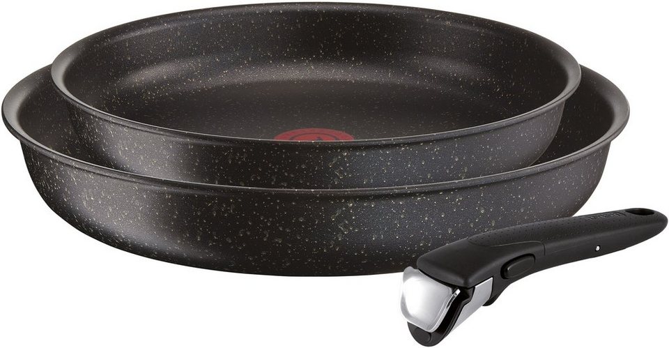 Tefal Pfannen Set Ingenio Authentic Aluminium Set 3 Tlg L67193