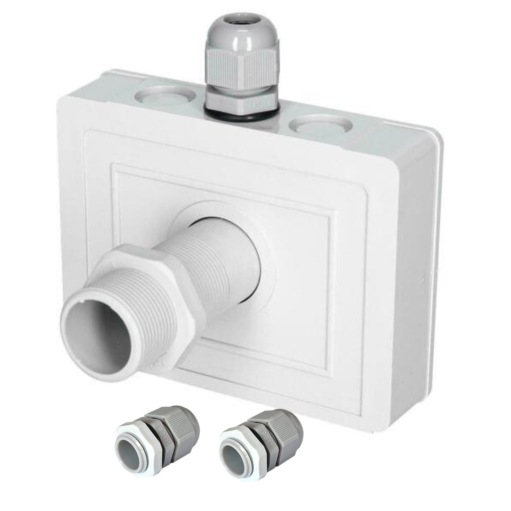 CBE Kabeldurchführungsdose KT5 für Wohnmobile und Wohnwagen SAT-Kabel, LIEFERUMFANG: 1x ...