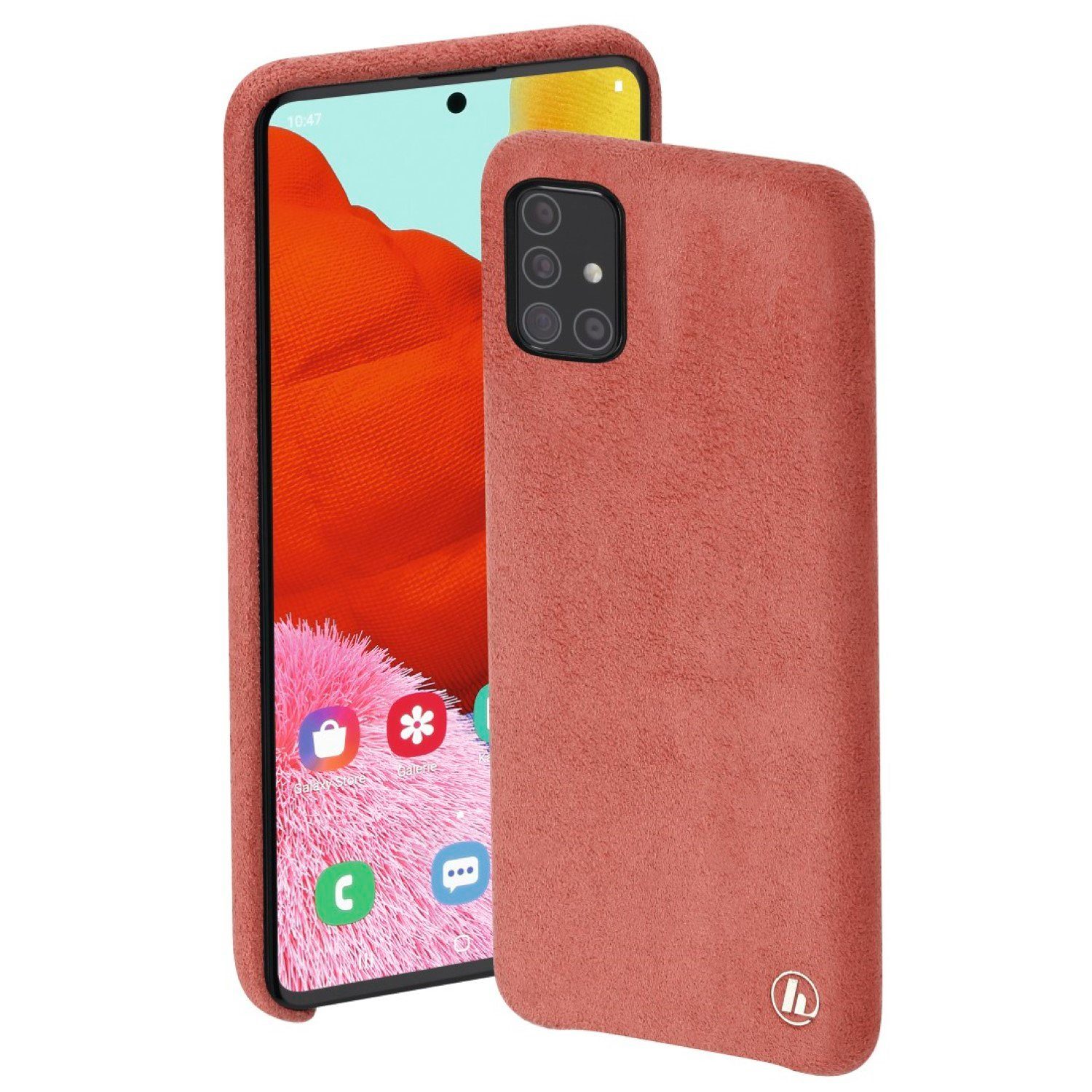 Hama Handyhülle Textil Touch Cover Schutz Hülle Case Tasche