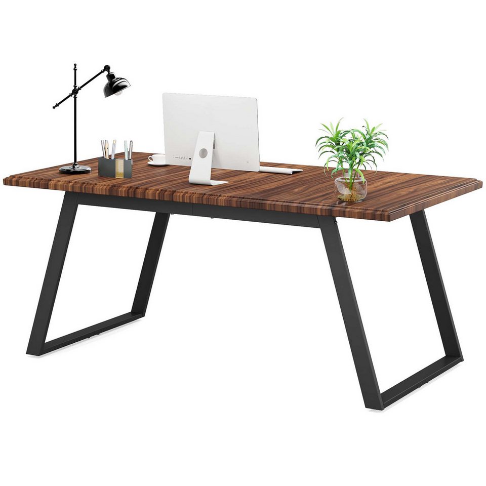 Tribesigns Arbeitstisch 80 X 160 Cm Schreibtisch Groß Computertisch