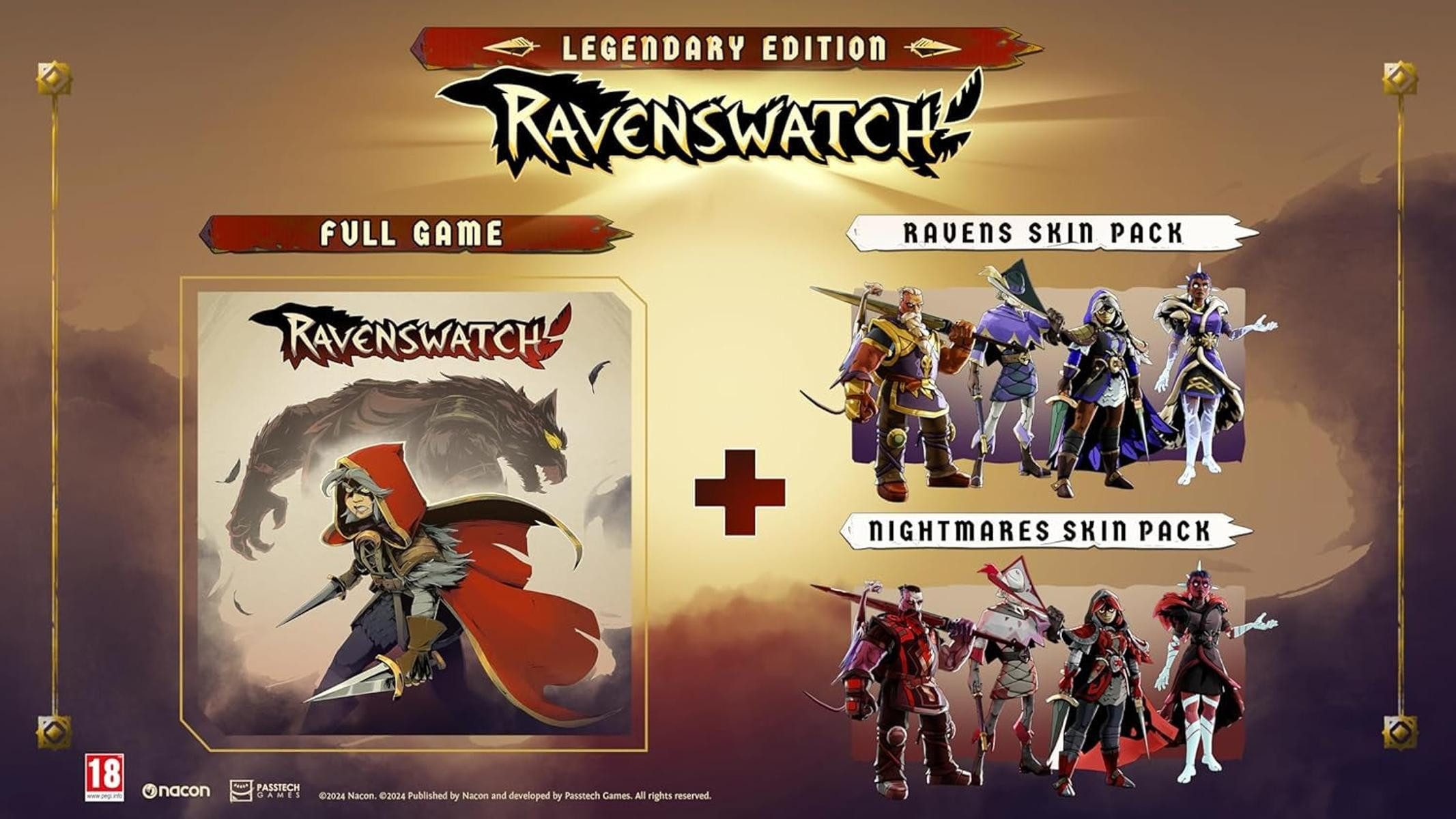 Ravenswatch (Legendary Edition) PS5-Spiel, Genre: Adventure