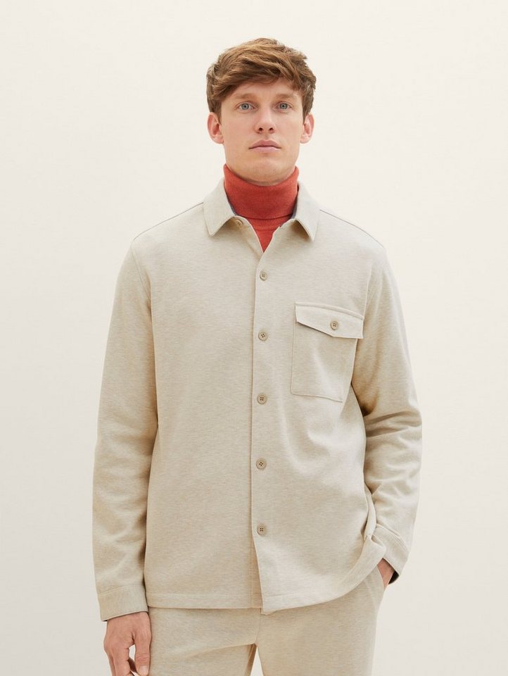 Tom Tailor Langarmhemd Hemdjacke Mit Aufgesetzter Brusttasche Unser