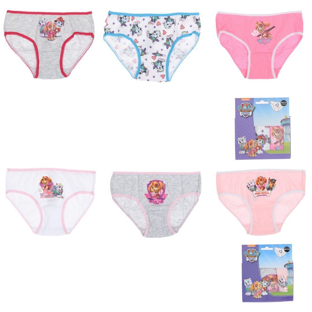 Paw Patrol Slip Skye And Everest 6 St Mädchen Unterwäsche Aus 100