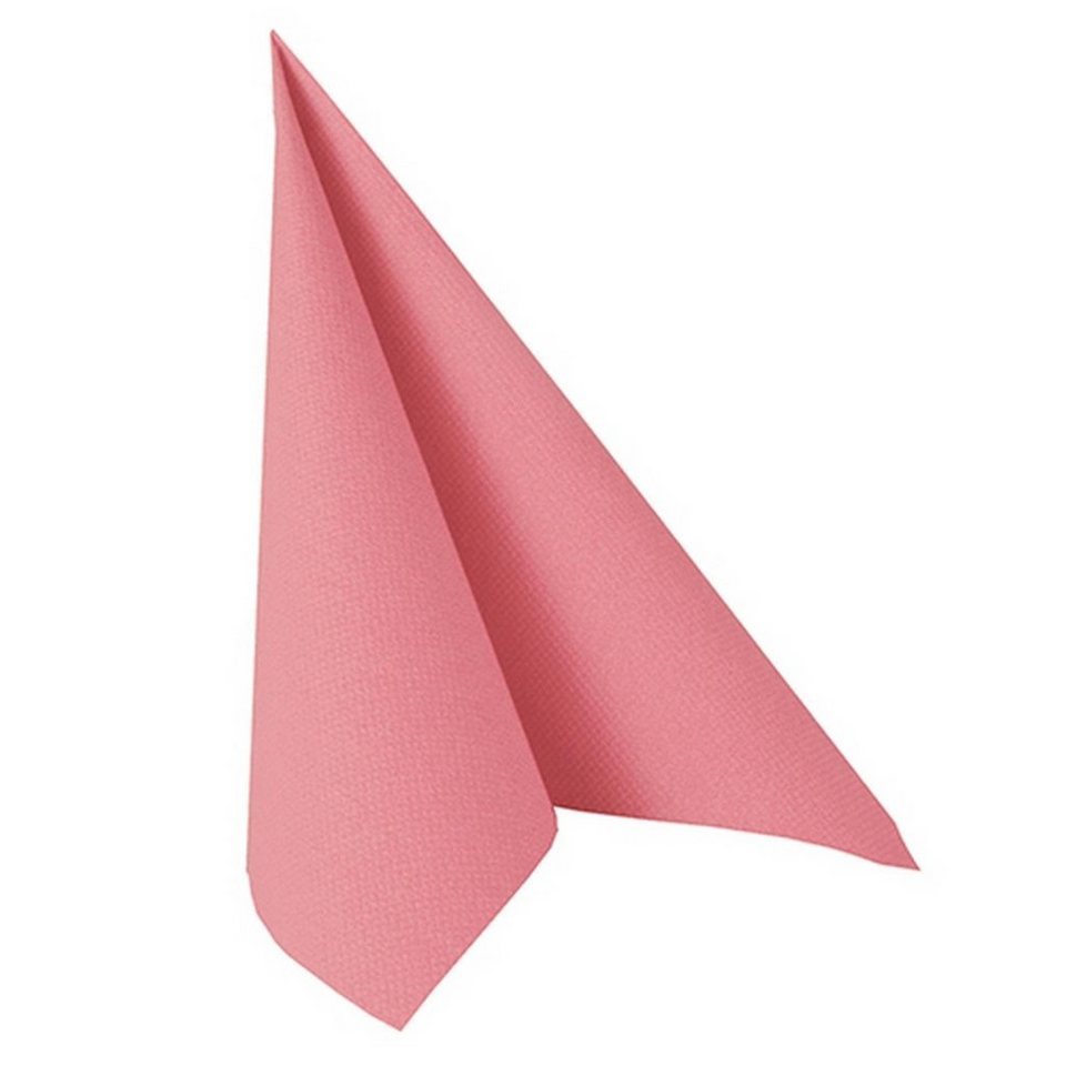 Papstar Papierserviette Servietten Royal Collection 40x40cm Rosa 40 Cm