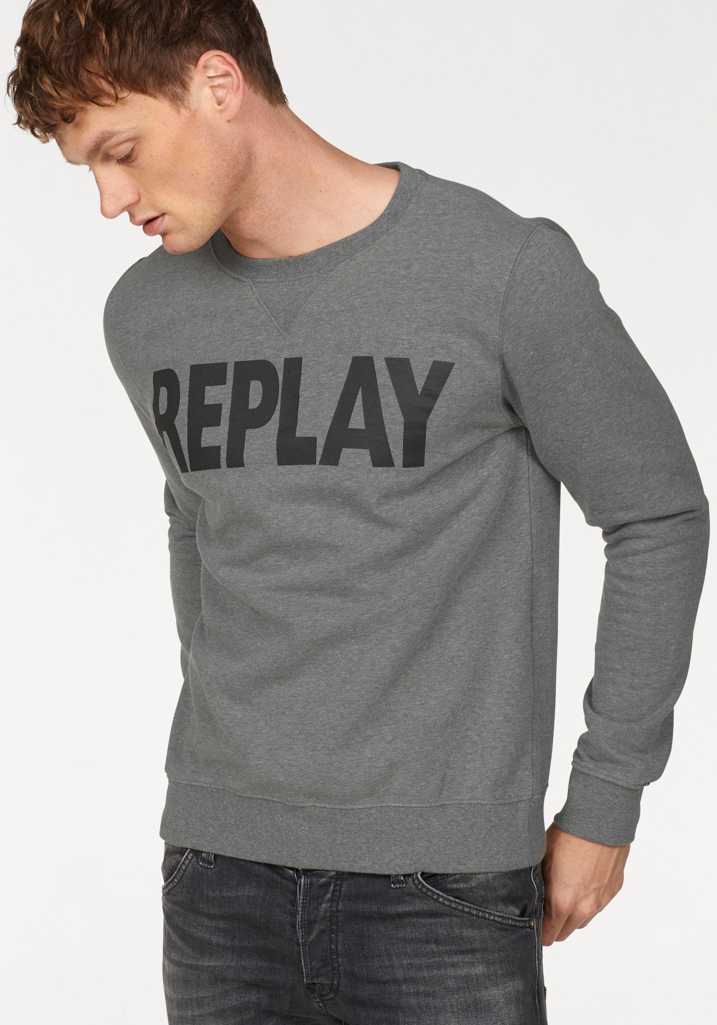 Replay Sweatshirt Markenprint Online Kaufen Otto