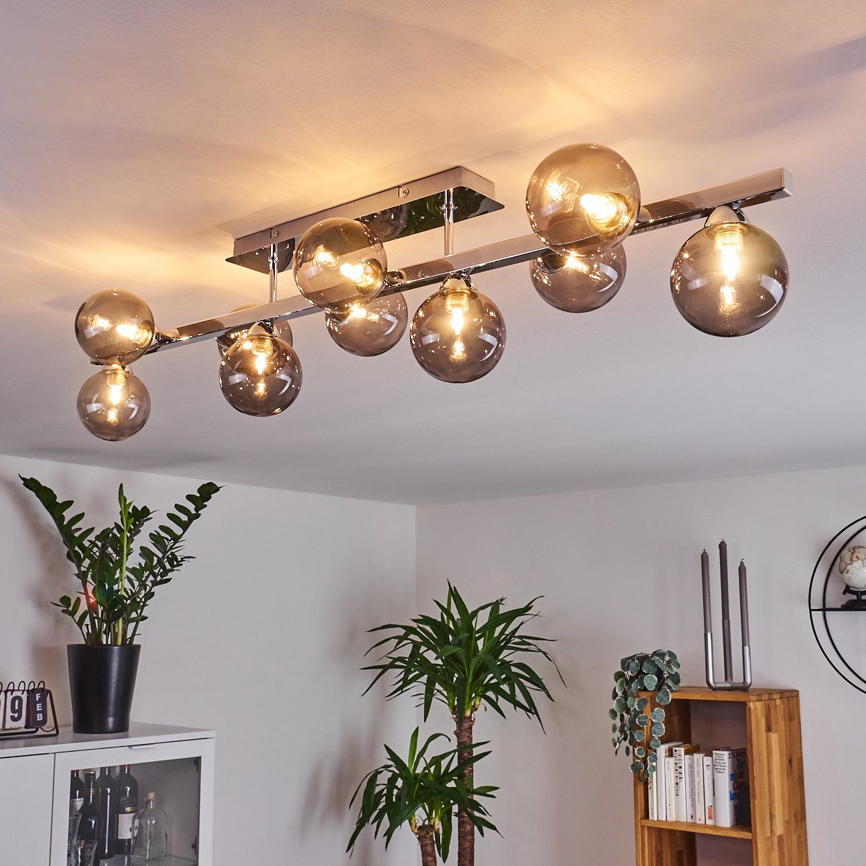 hofstein Deckenleuchte »Ess Wohn Zimmer Raum Leuchten Lichteffekt ...