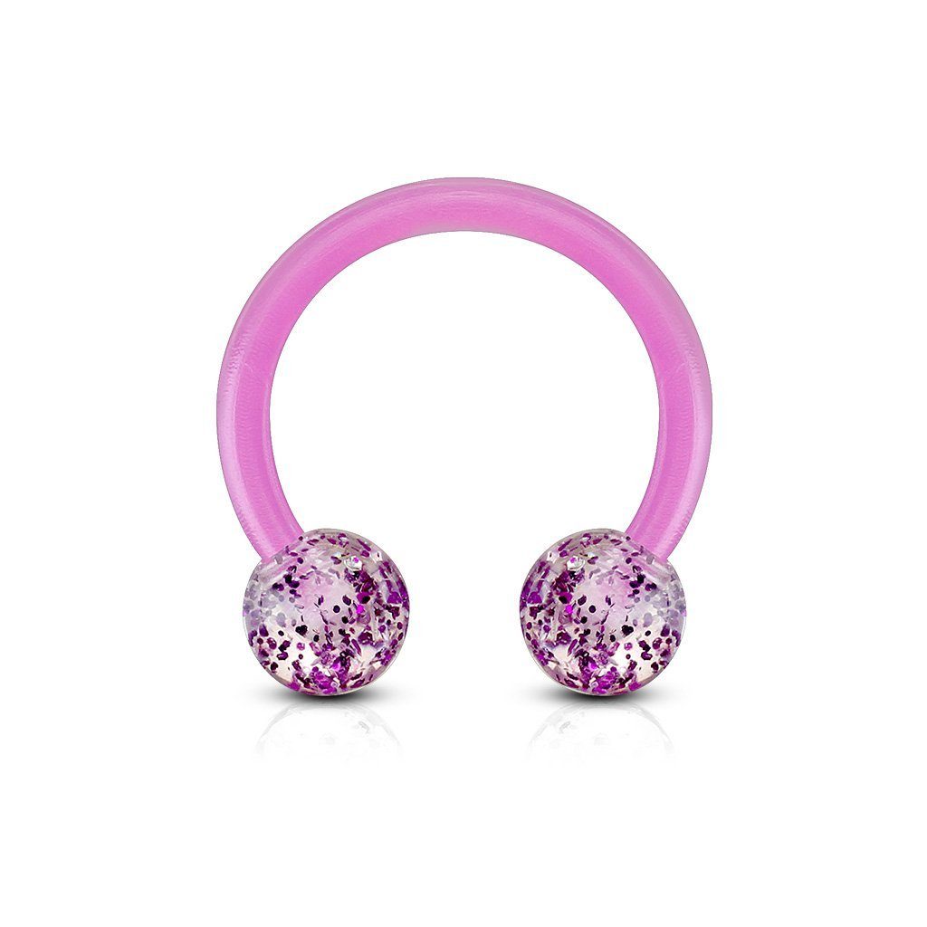 viva-adorno Nasenpiercing Lippenpiercing Hufeisen Piercing Ring ...