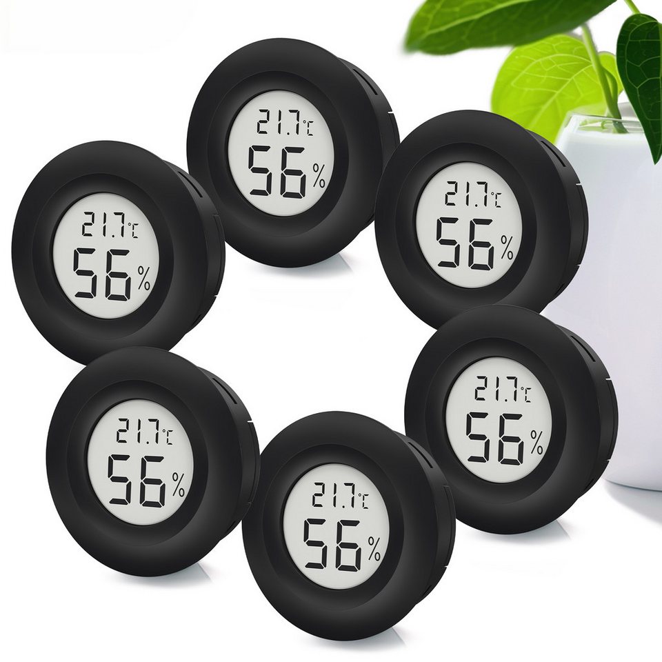 Mavori Raumthermometer Hygrometer Mit Thermometer Für Innen 1er 8er