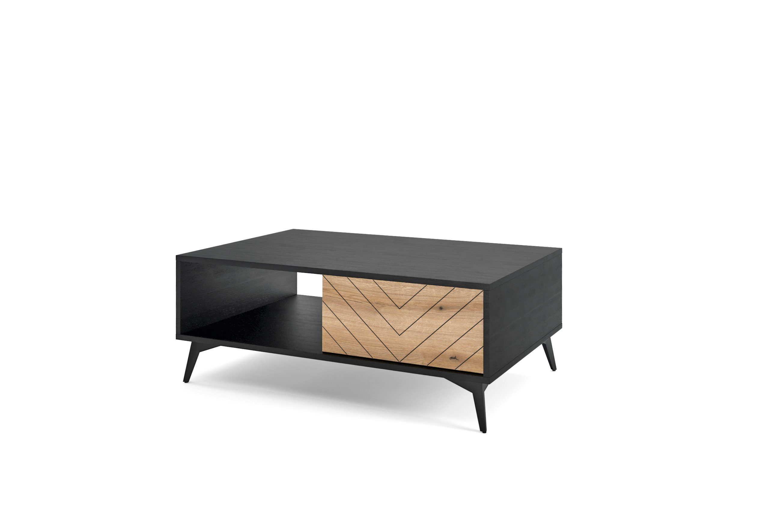 Compleo Couchtisch Couchtisch Alice Breite 104 Cm Mit 2 Schubladen