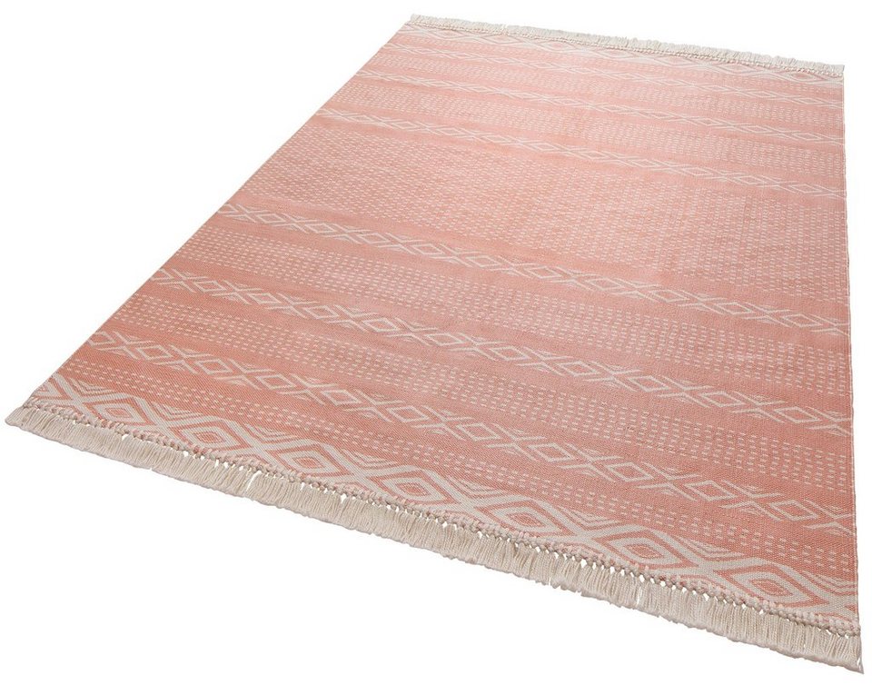 Teppich Neo Andas Rechteckig Höhe 3 Mm Pastell Farben Wohnzimmer