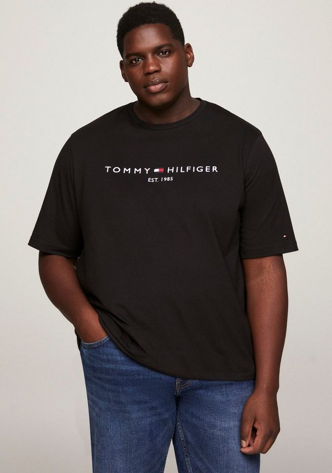 Tommy Hilfiger Big And Tall T Shirt Bt Tommy Logo Tee B Tommy Hilfiger