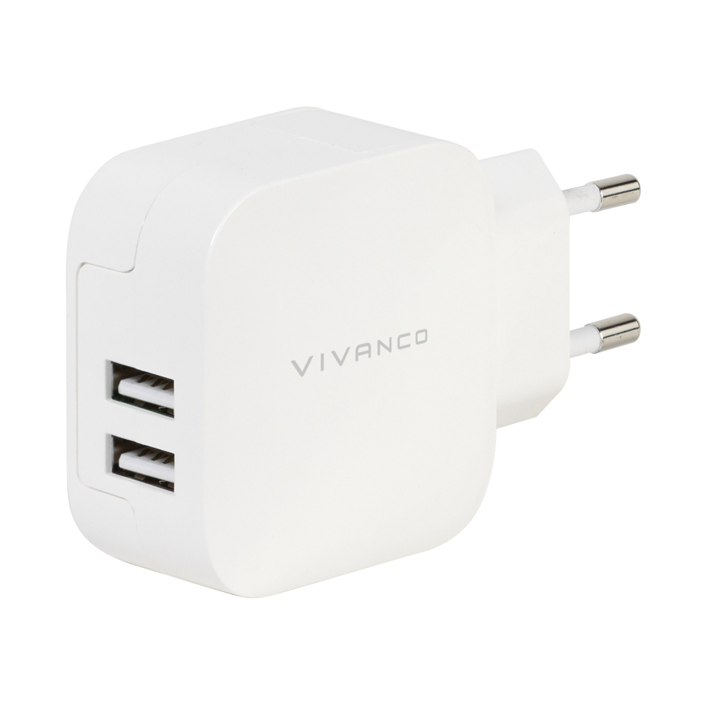 Vivanco KFZ-Netzteil, Smart IC erkennt das angeschlossene Gerät für ...