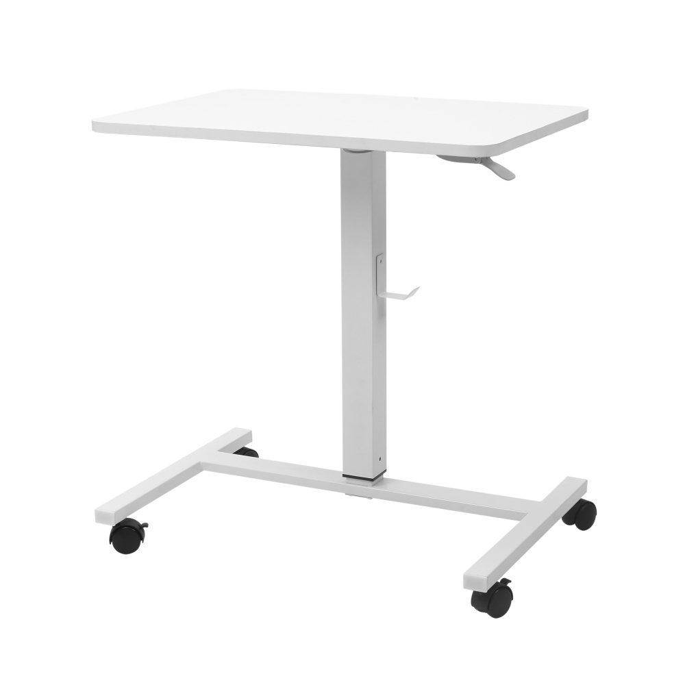 Makika Schreibtisch Stehpult / Laptoptisch höhenverstellbar mit Rollen
