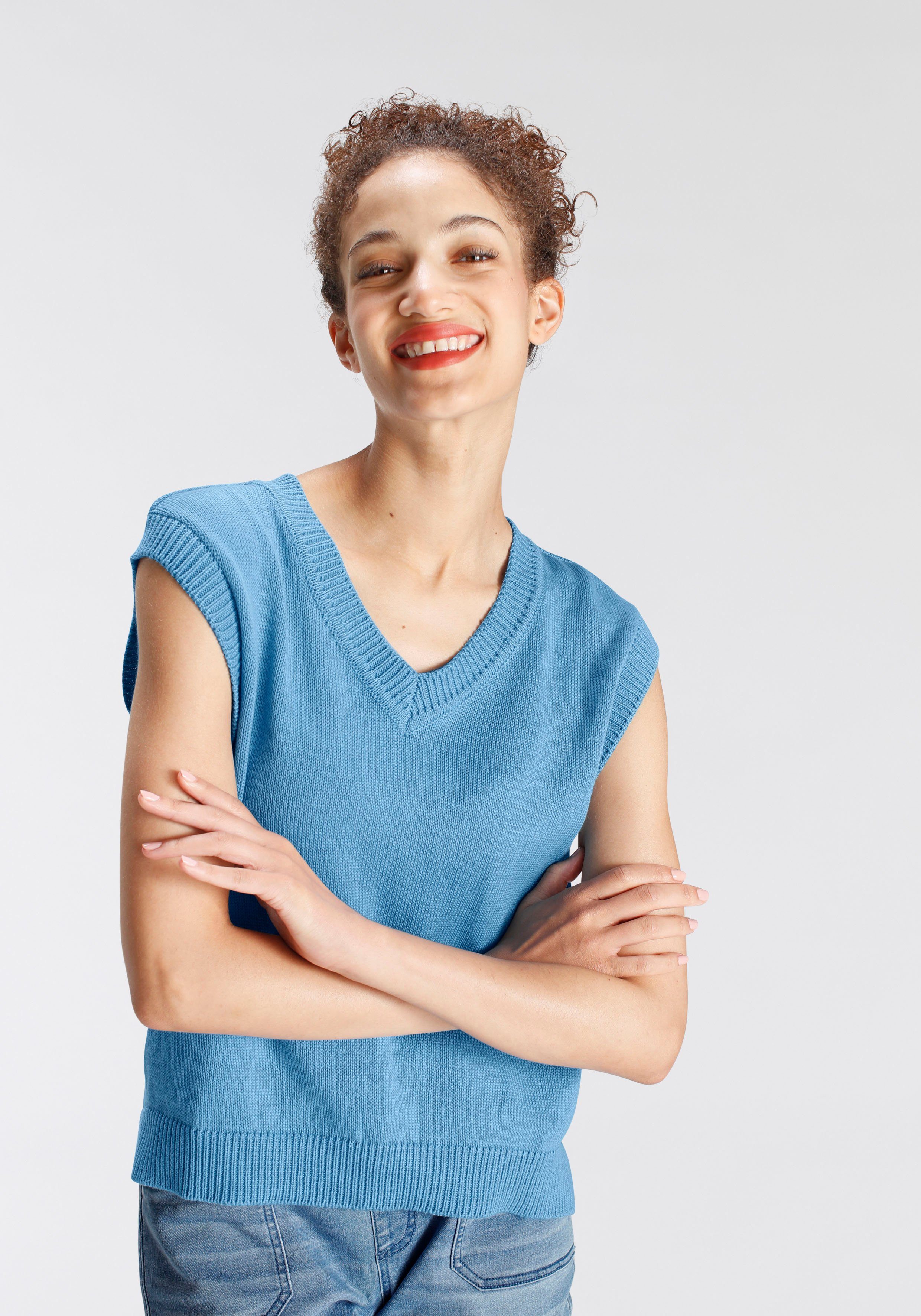 Hellblaue Pullunder für Damen online kaufen | OTTO