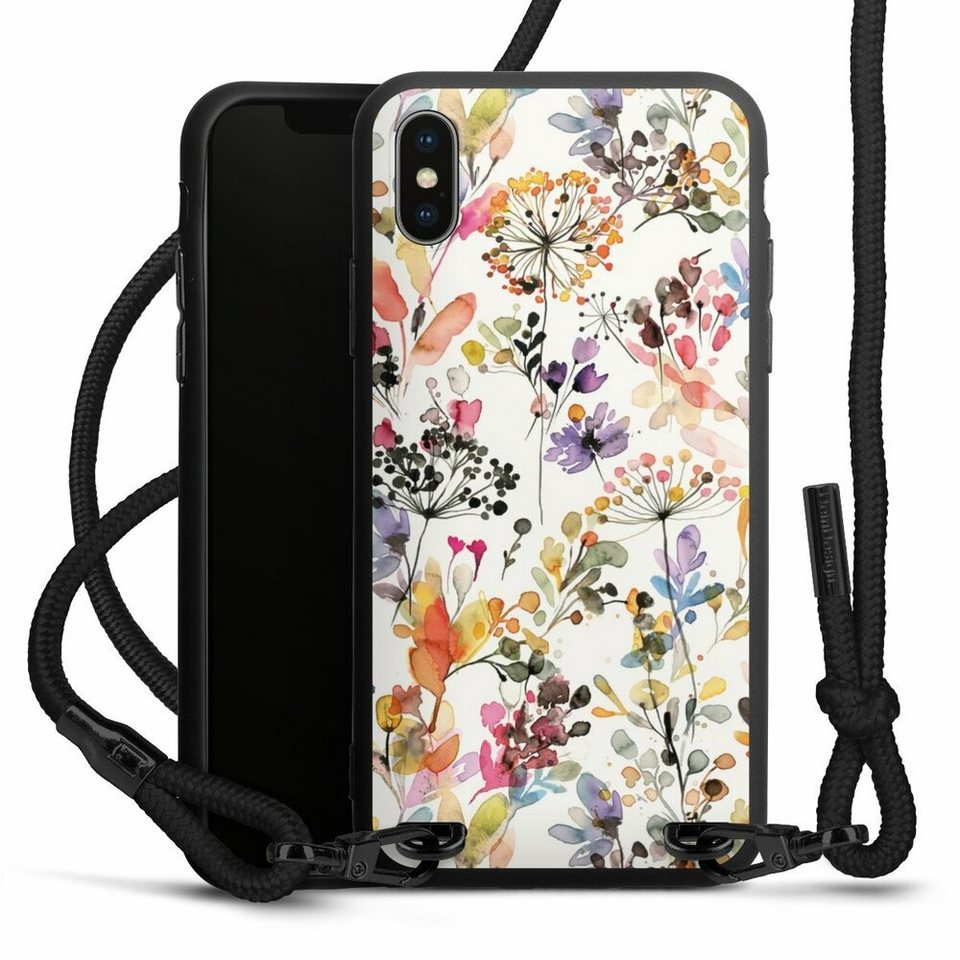 Deindesign Handyhülle Blume Muster Pastell Wild Grasses Apple Iphone