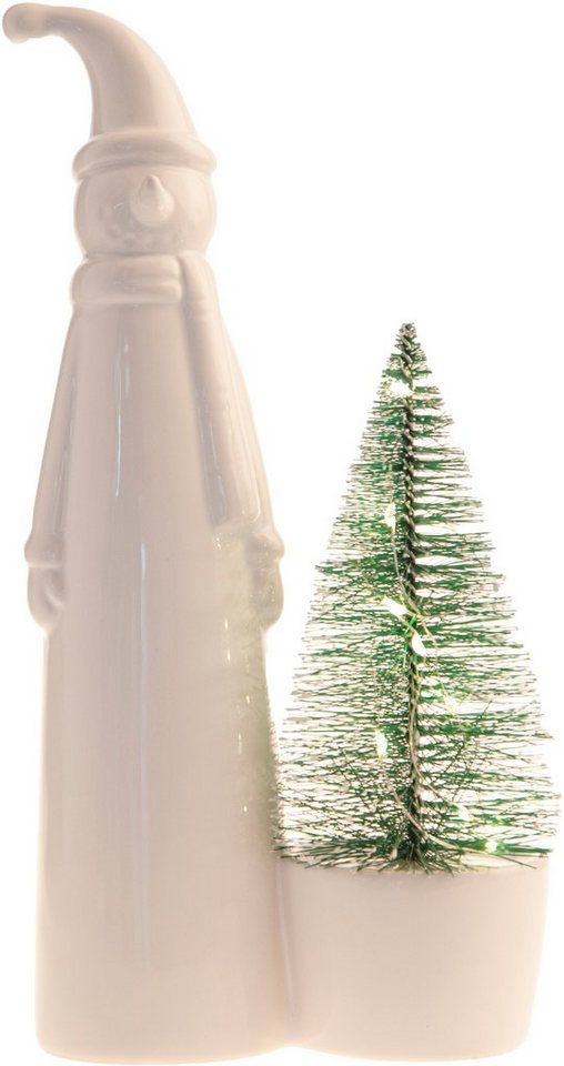 Valentino Wohnideen Led Dekofigur Schneemann Led Fest Integriert