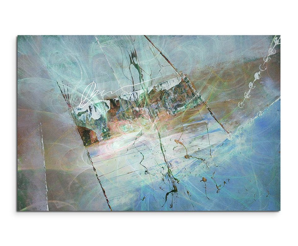 Sinus Art Leinwandbild Abstrakt 1168 120x80cm