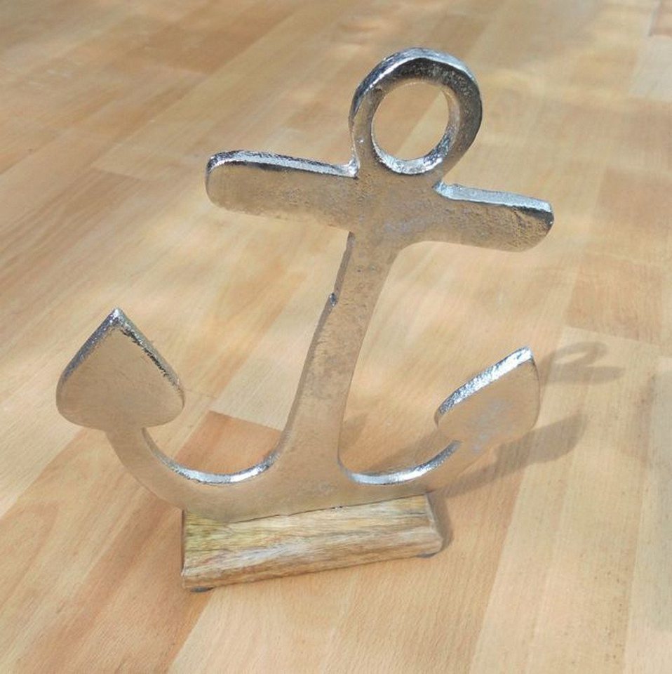 Deko Impression Dekoobjekt Deko Anker Maritimes Dekoobjekt Aluminium