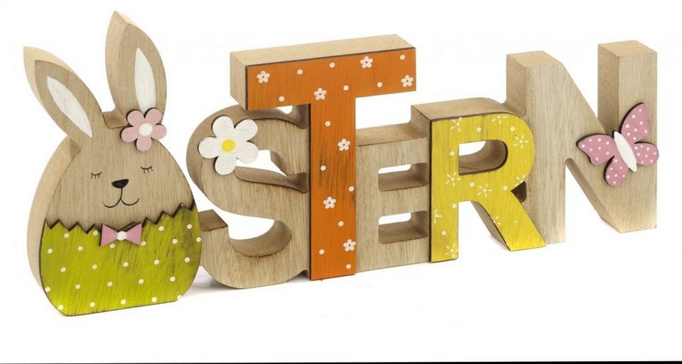 Trend Line Osterfigur Trendline Deko Aufsteller Ostern 36 X 3 X 16 Cm