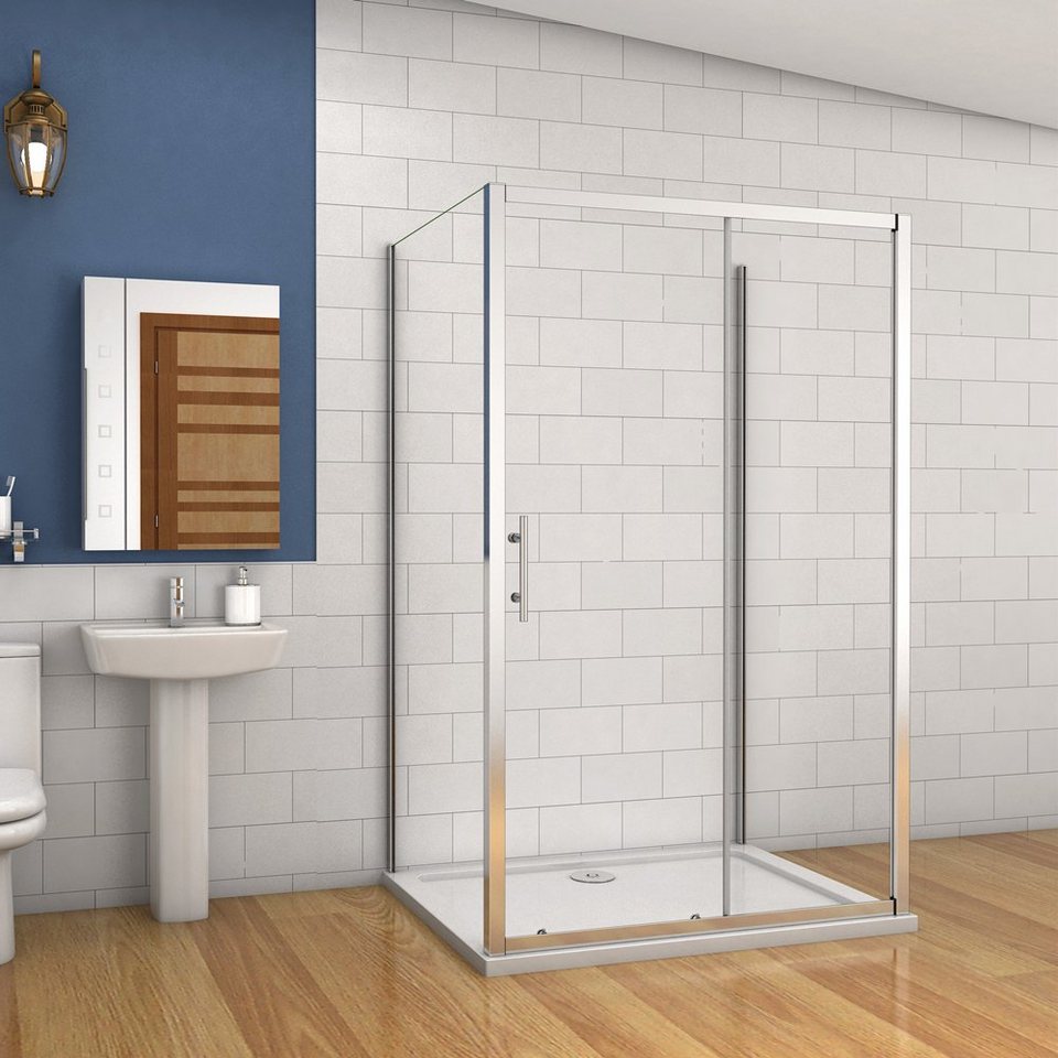 Duschspa Komplettdusche 190cm Duschkabiene Schiebetür Mit 2