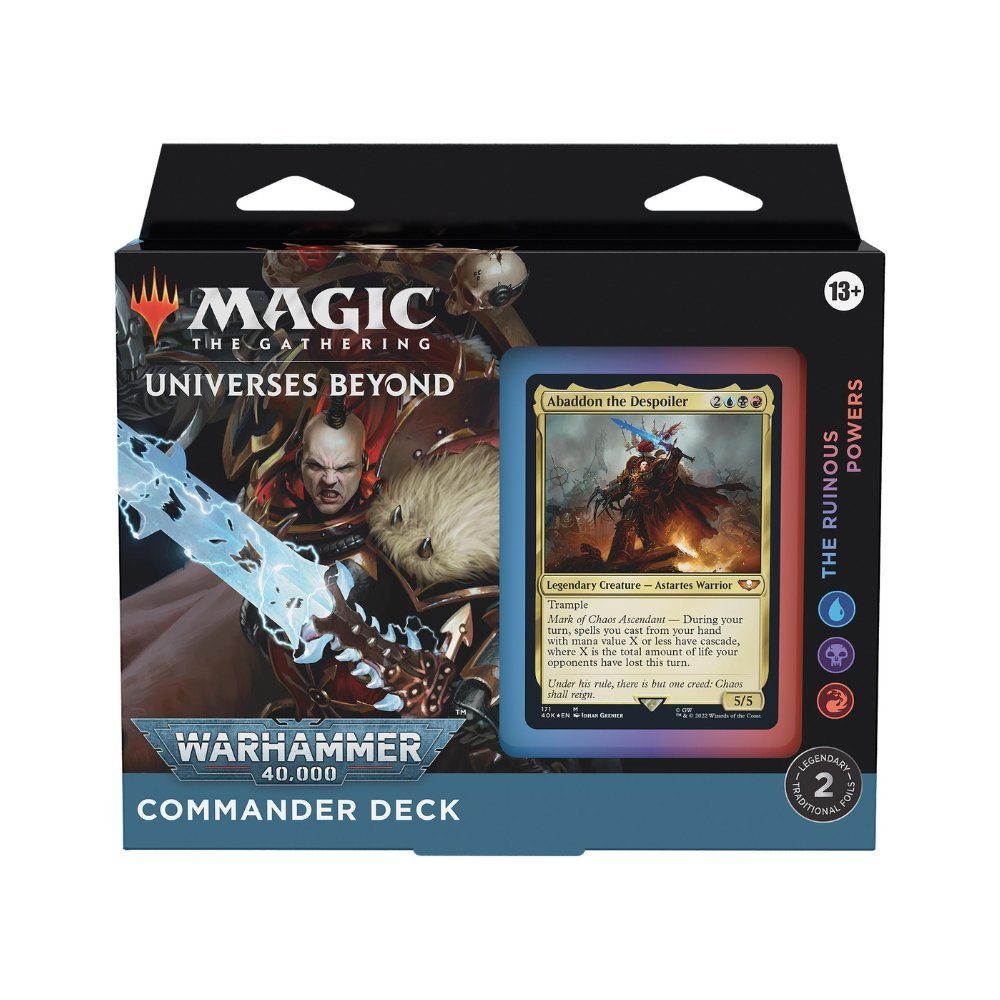 Wizards of the Coast Sammelkarte Magic the Gathering - Warhammer 40.000 Commander Deck ...