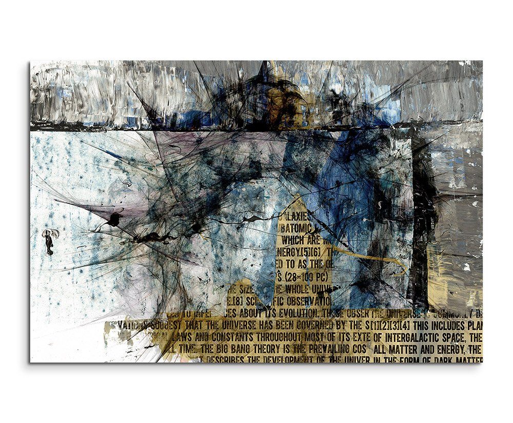 Sinus Art Leinwandbild Abstrakt 1439 120x80cm