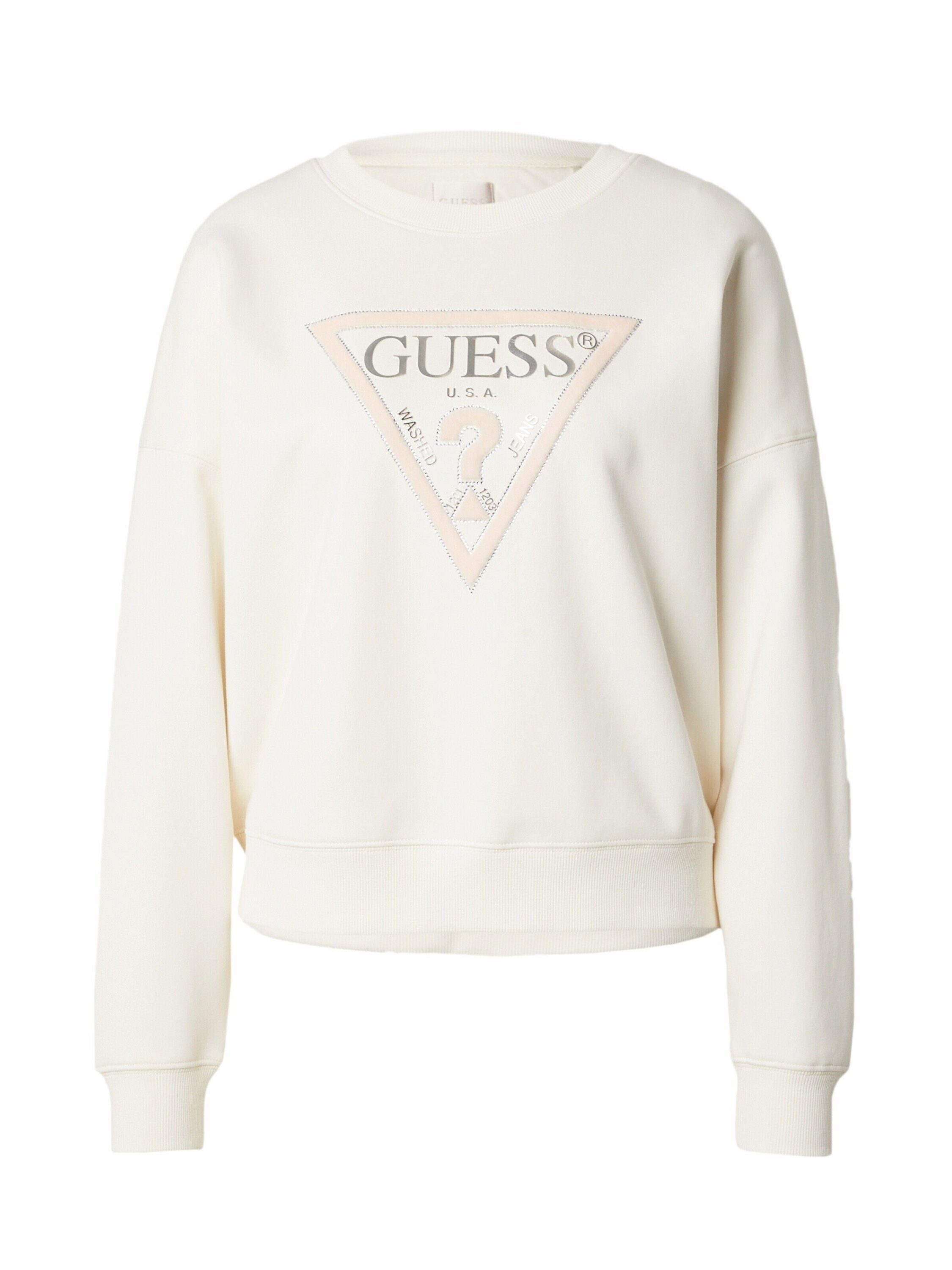 Rosa Guess Pullover für Damen kaufen » Pinke Guess Pullover