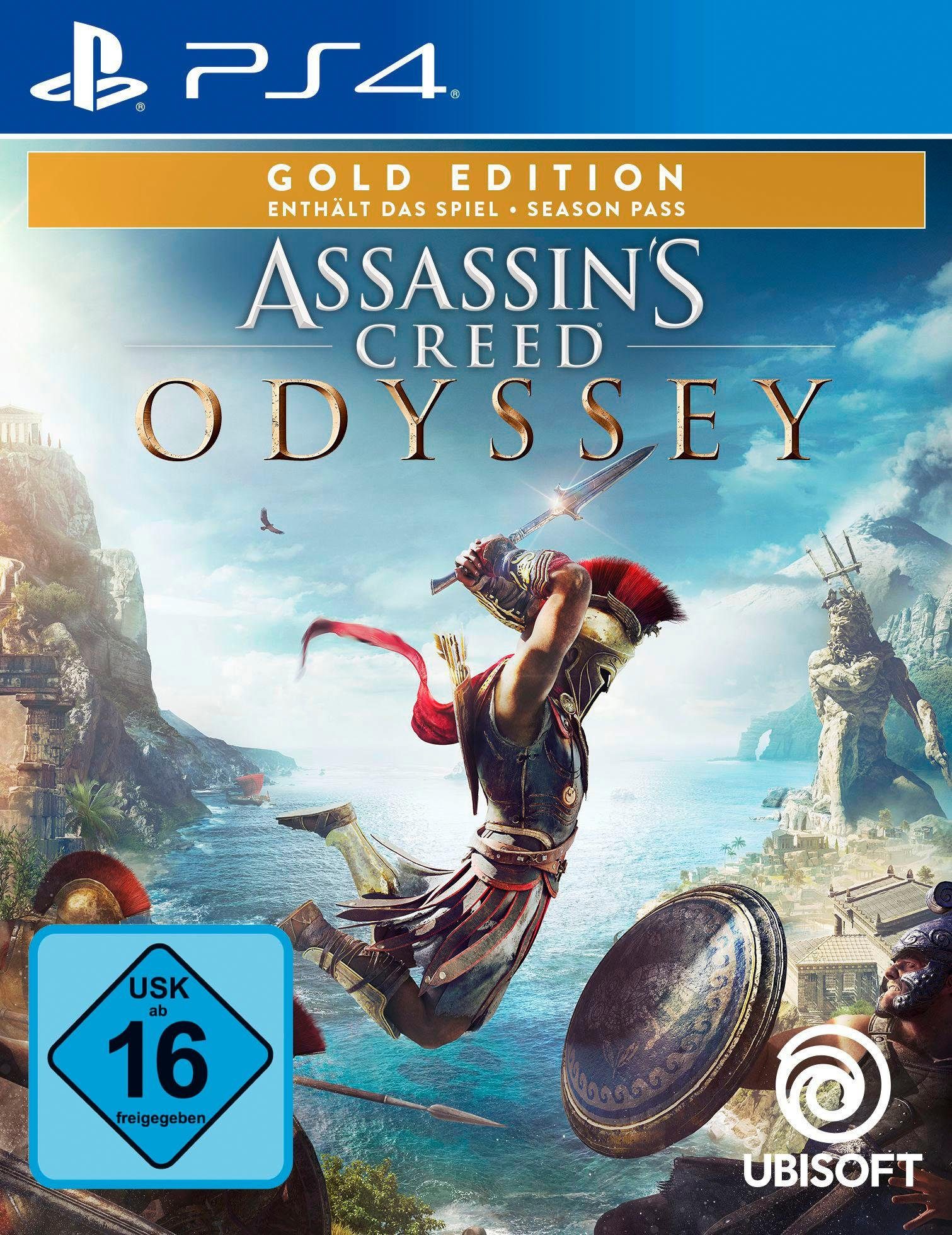 Assassin's Creed Odyssey Gold Edition PlayStation 4, inkl. Season Pass ...