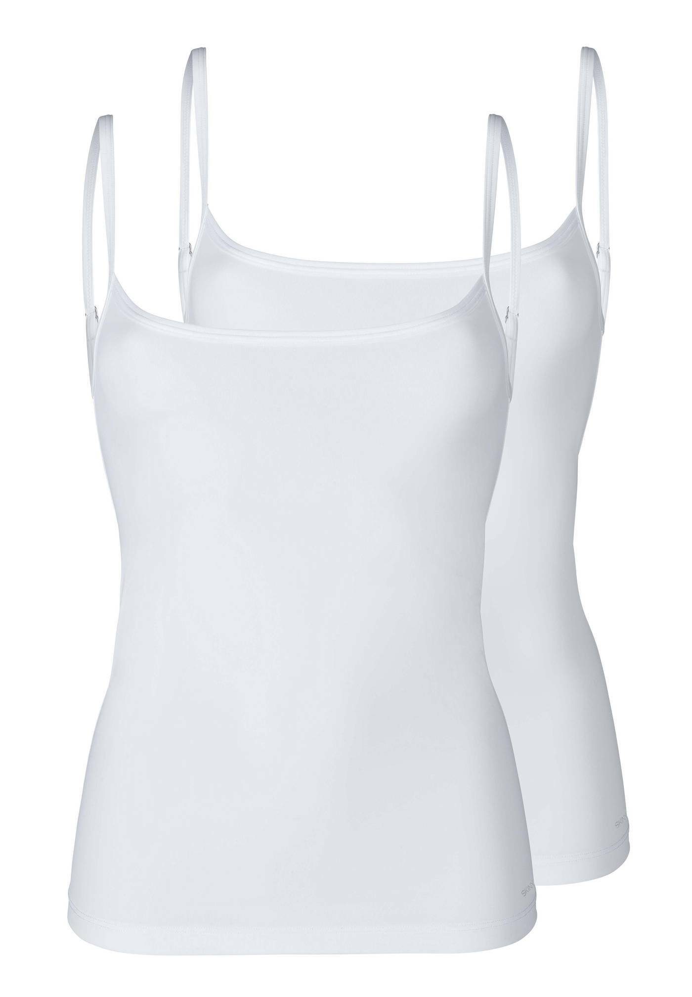 Skiny Unterhemd Damen Spaghetti Shirt 2er Pack Top Advantage