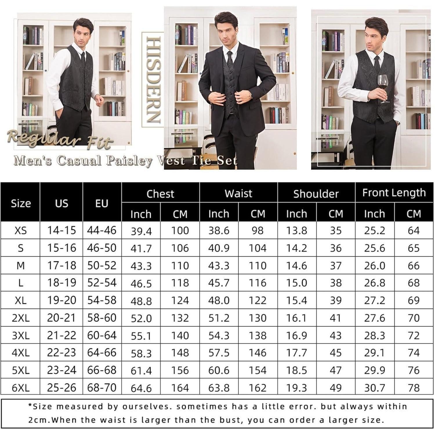 LuxusKollektion Krawatte Weste Herren Hochzeit Krawatte Einstecktuch ...