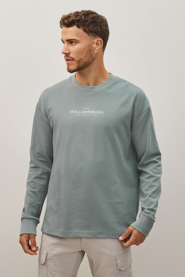 Next Langarmshirt Grafik Shirt Mit Langen Ärmeln Und Rückenprint 1 Tlg