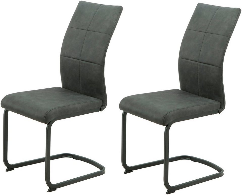 Hela Freischwinger Melanie Set 2 St Vintage Optik Schwingstuhl