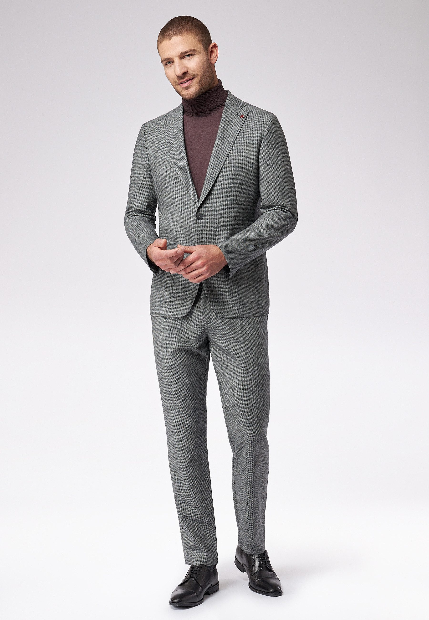 Roy Robson Hosenanzug Slim Fit, Klassisches Design – mit Revers, Zwei ...