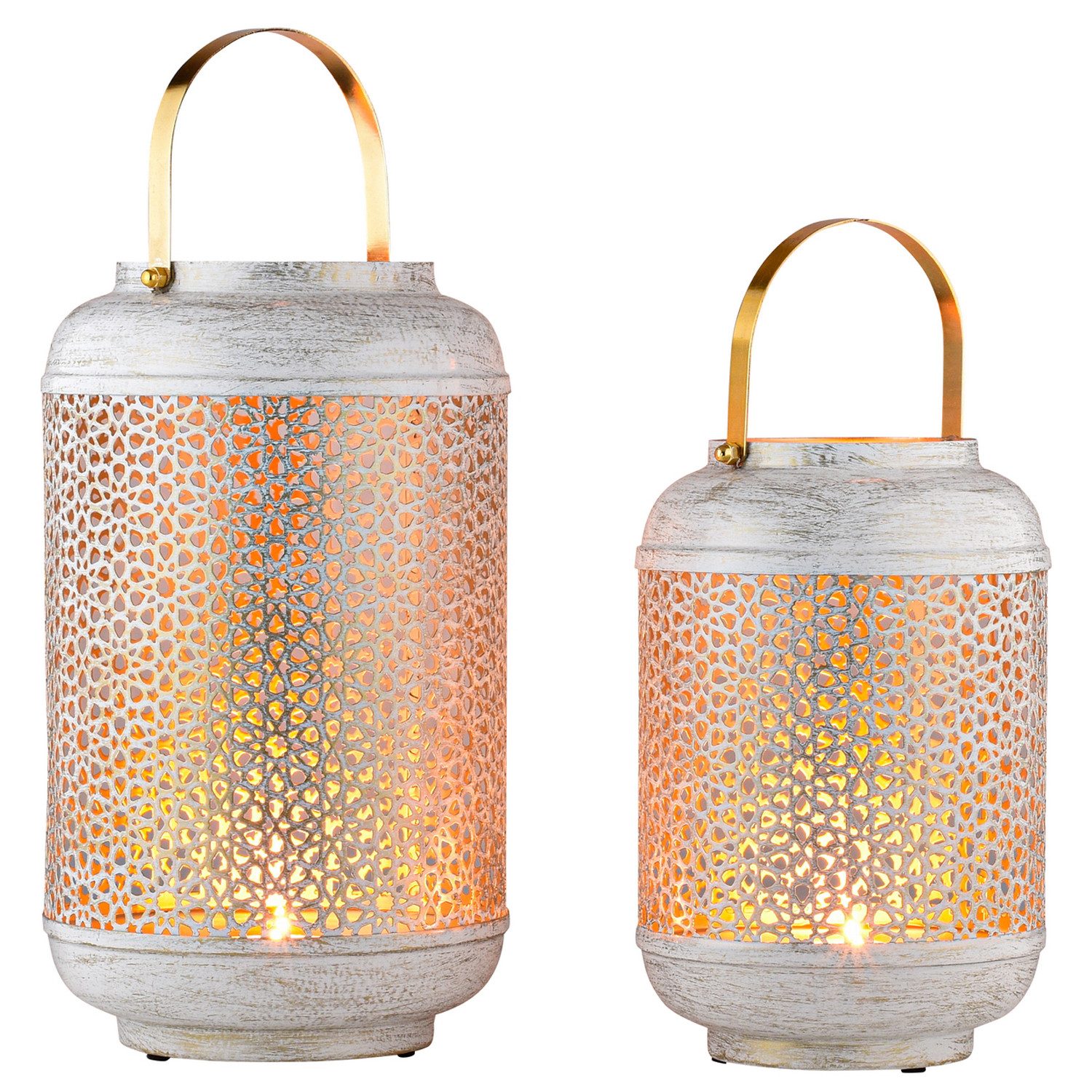 Marrakesch Orient And Mediterran Interior Kerzenlaterne 2er Set Boho