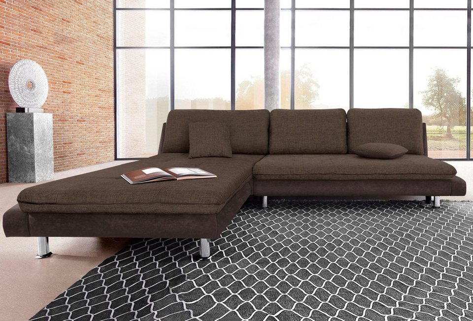 Sitandmore Ecksofa Wahlweise Mit Bettfunktion Otto