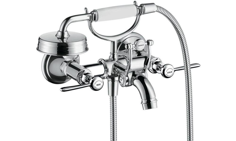 Hansgrohe Badarmatur 2 Griff Wannenarmatur Axor Montreux Dn 15 Aufputz