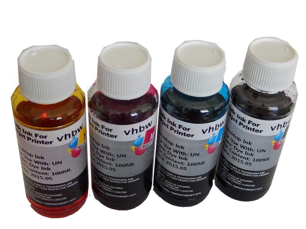 vhbw passend für Olivetti Nachfülltinte (x), Refillset bestehend aus ...