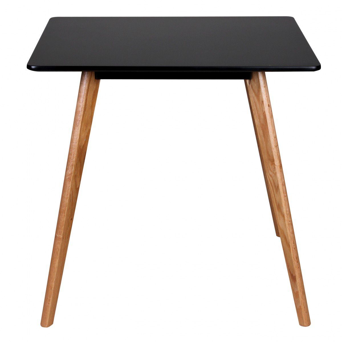 Wohnling Esstisch Wl1709 Retro Scanio 80 X 80 X 75 Cm Mdf Schwarz