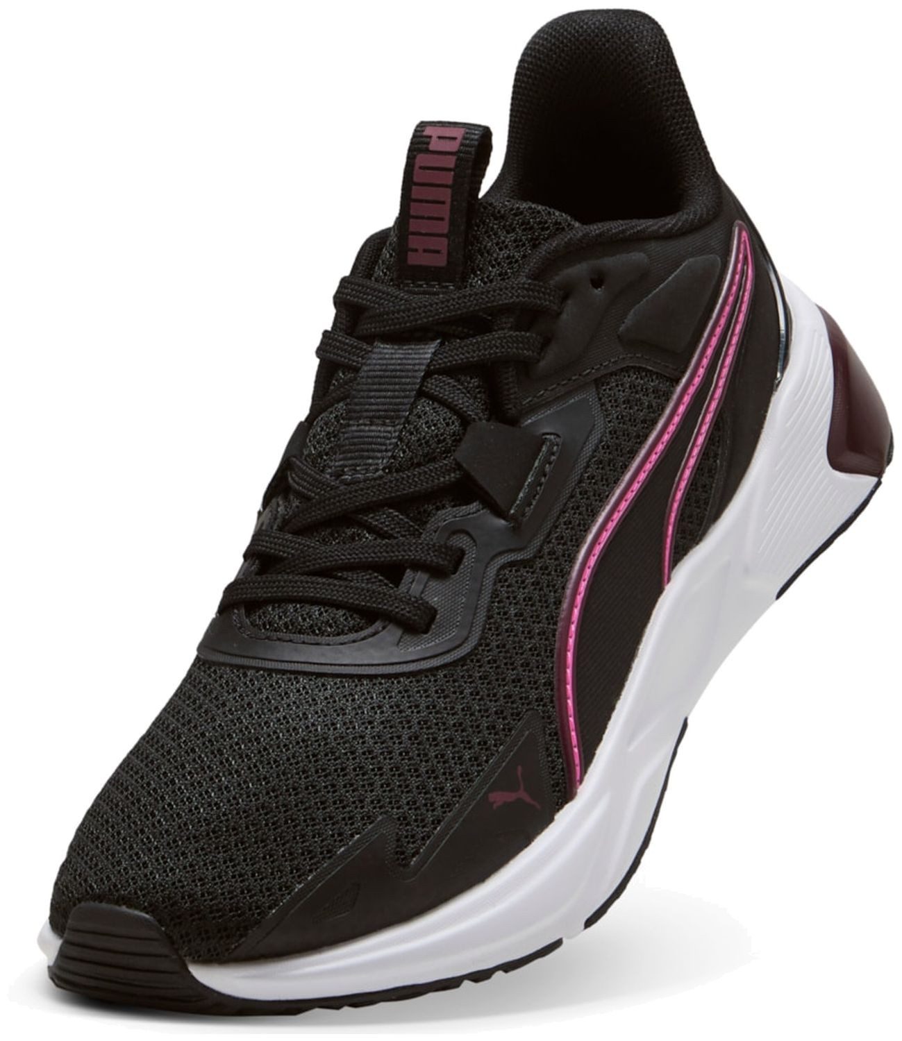 PUMA Puma Disperse XT 4 Black-Ruby Shimmer-Pink Pixel Laufschuh