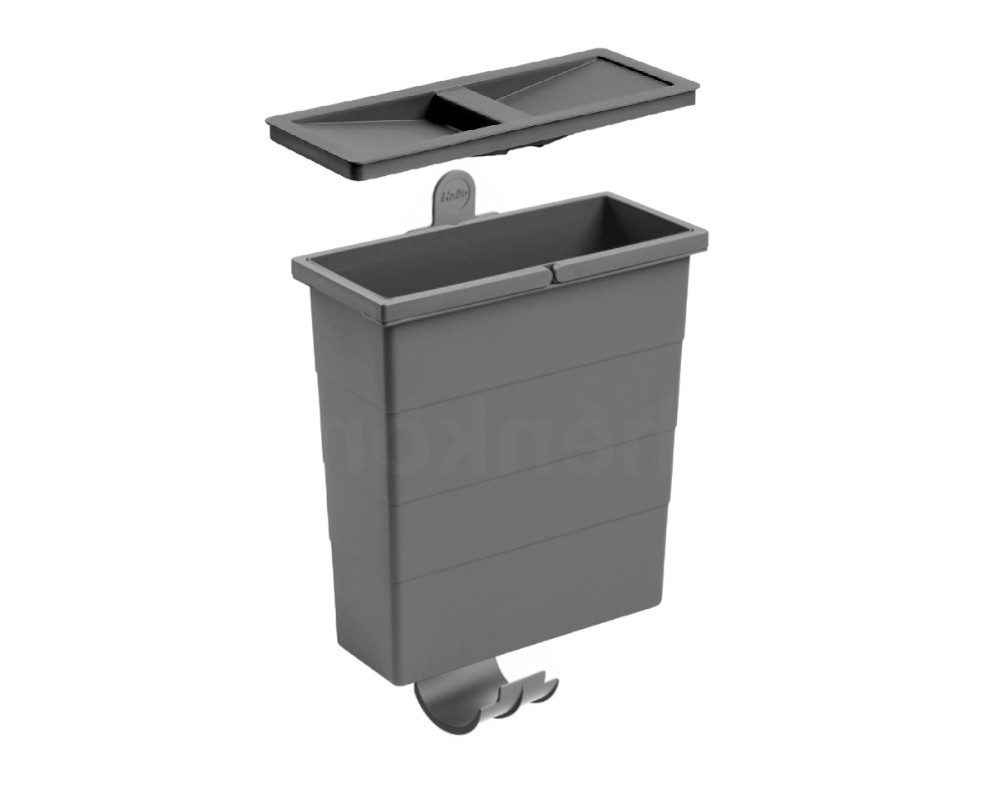 Hailo Einbaumülleimer Hailo Inneneimer 1134665 ReadyBin 12 L 320x141x350 mm mit Wandhalter