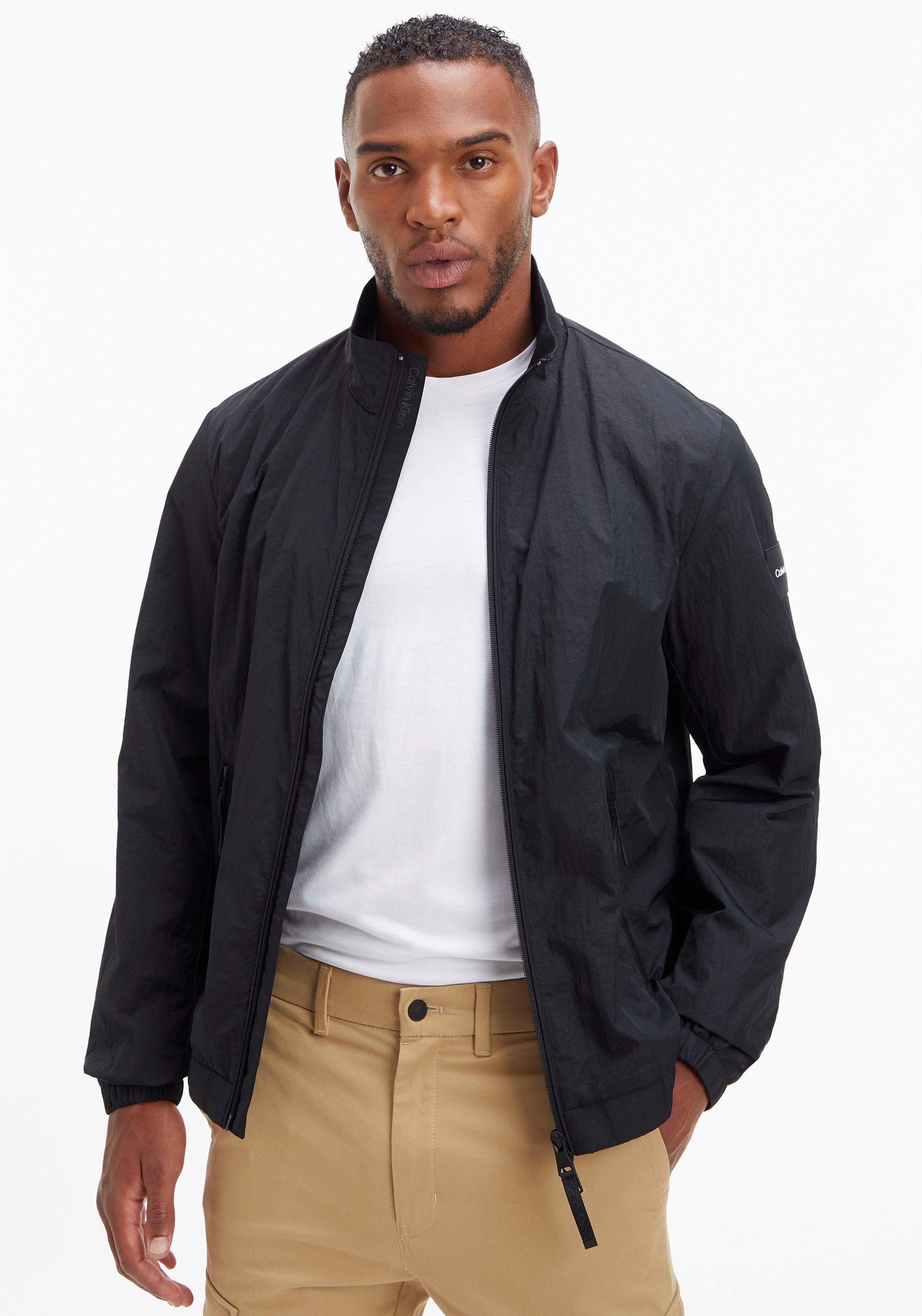 Calvin Klein Funktionsjacke Mit Ck Badge Am Ärmel