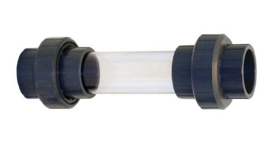 Cepex Wasserrohr Cepex 50 mm PVC Rohr Schauglas 3/3 Kupplung Cepex Wasserrohr Cepex 50 mm PVC Rohr Schauglas 3/3 Kupplung