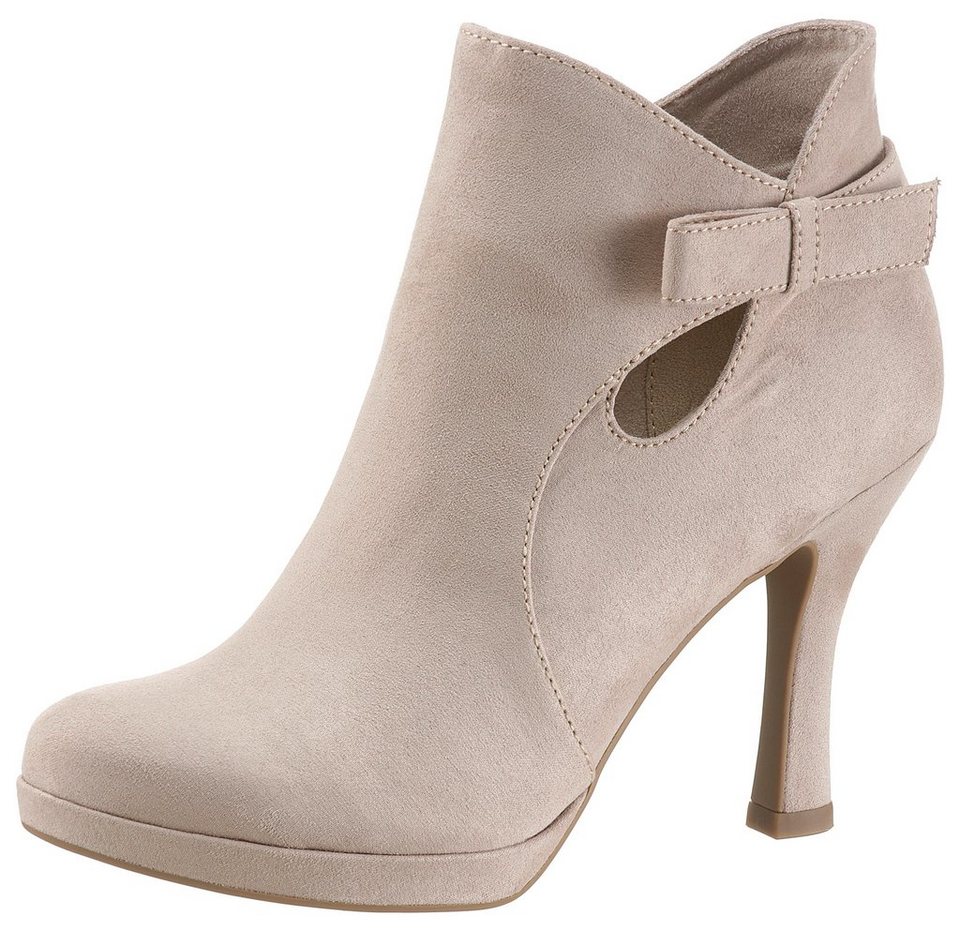 Tamaris High Heel Stiefelette Mit Dezenter Zierschleife Online Kaufen