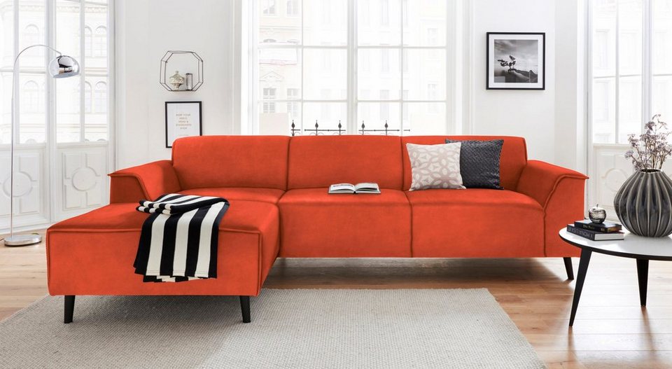 Domo Collection Ecksofa Mit Recamiere Inklusive Komfortablen