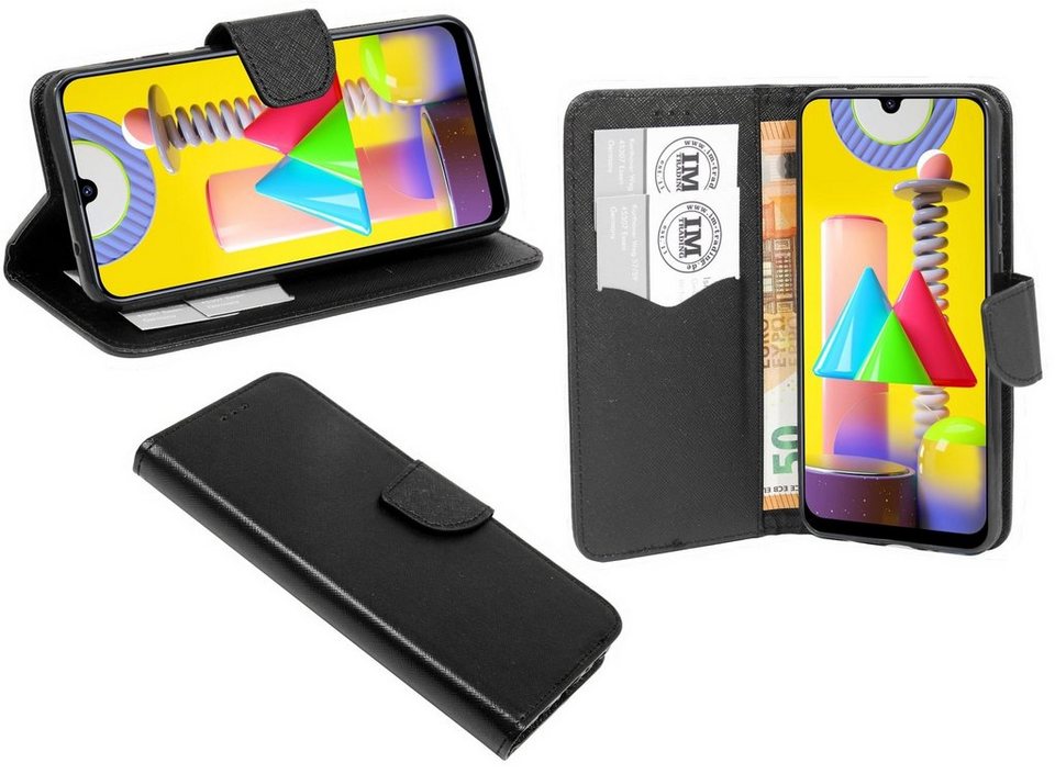 Cofi1453 Handyhülle Hülle Tasche Für Samsung Galaxy M31 Kunstleder