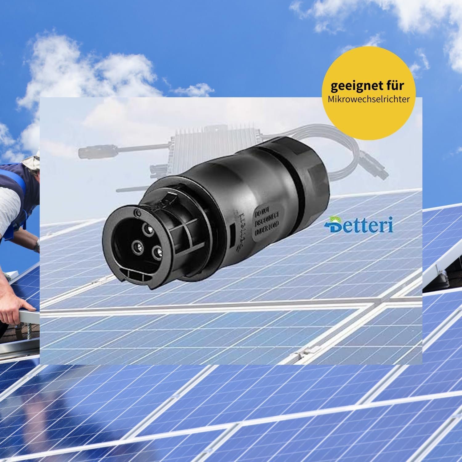 avoltik Wechselrichter Betteri BC01 Kupplung/Buchse f Wechselrichter ...